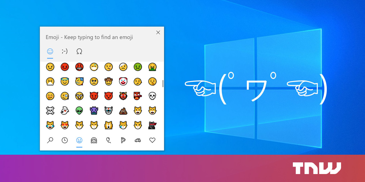 Tech News How to easily type emoji, emoticons, and symbols in Windows ...