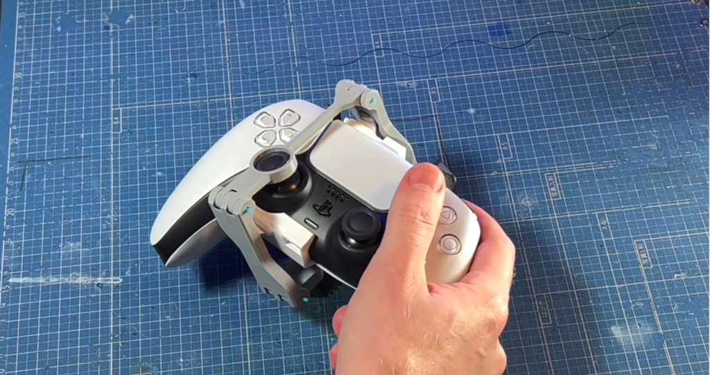 This 3D-printed PS5 DualSense add-on allows for one-handed play ...